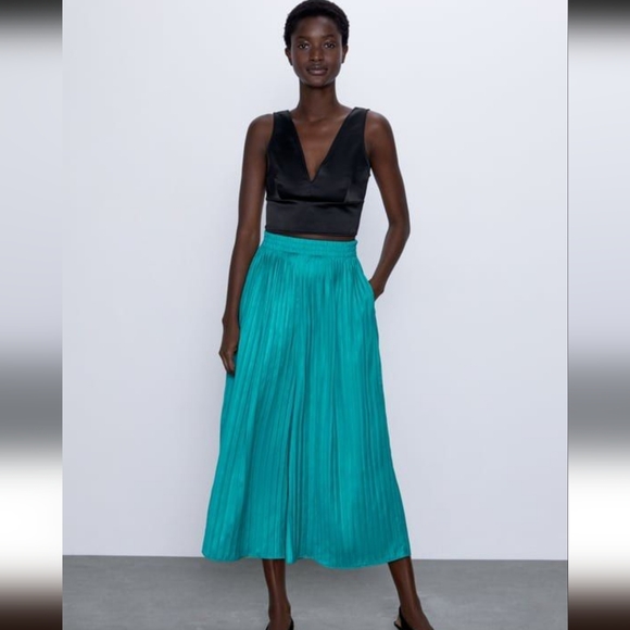 Zara | Pants & Jumpsuits | Zara Pleated Pants Nwt | Poshmark